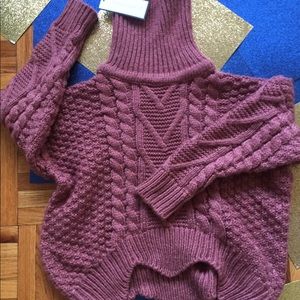 Goodnight Macaroon | Sweaters | Goodnight Macaroon Knitted Crop Sweater ...